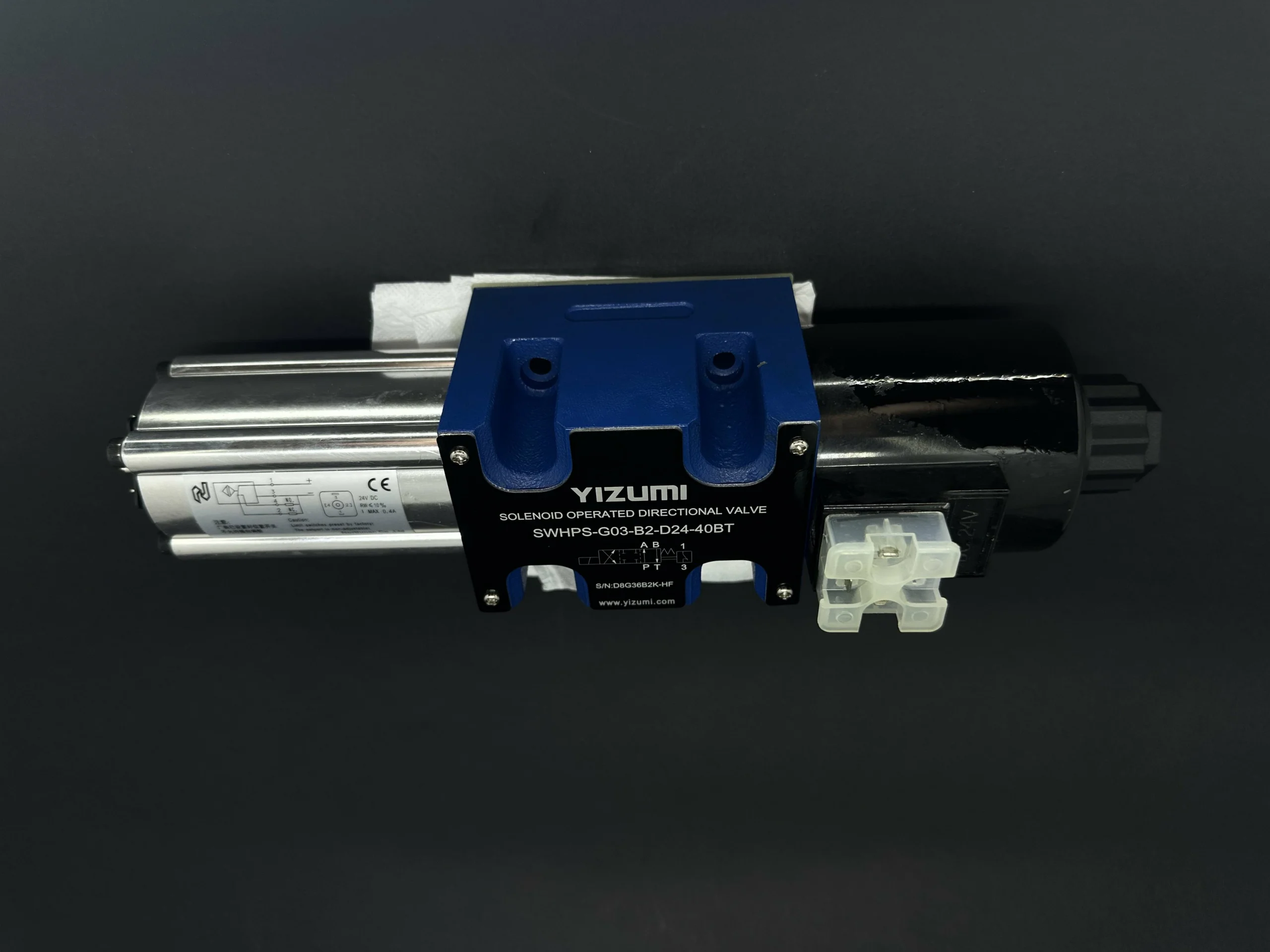 Valvula Direcional Swhps-G03-B2-D24-40Bt (P/N: 1203010267) - Maq Yizumi ...